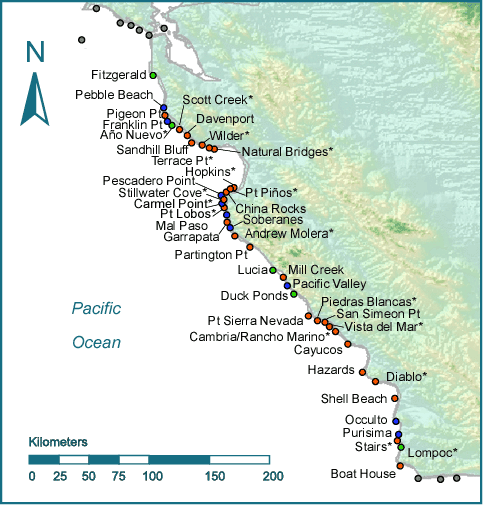 Intertidal Zone Map