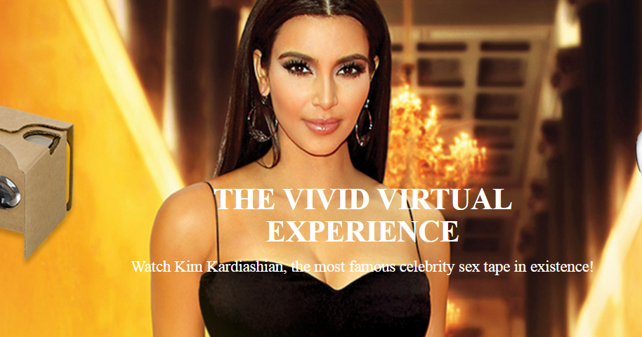 Good lord: Vivid is using VR to put you in the Kim Kardashian sex tape | Bob's Blitz