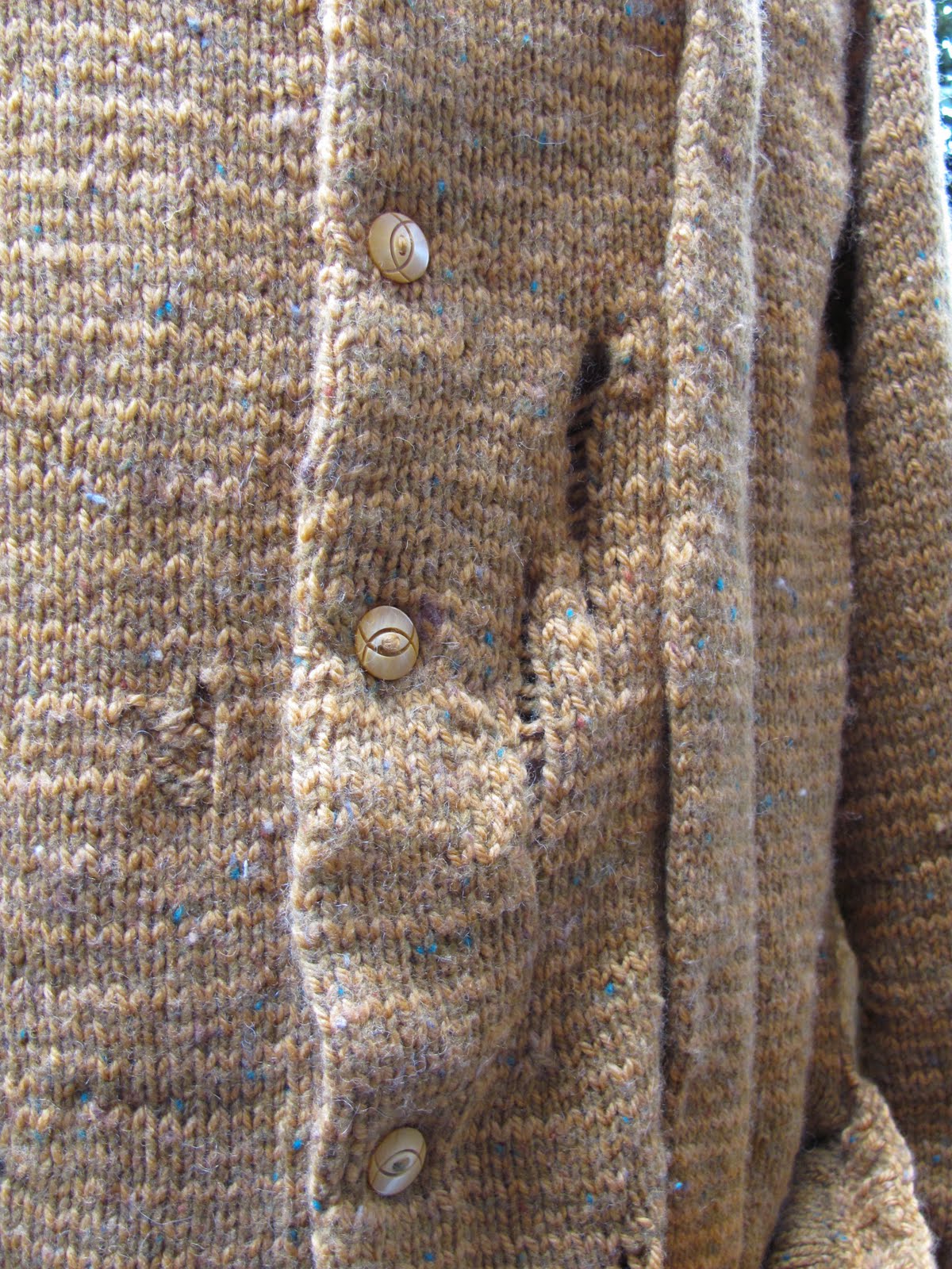 Fashioned by Lyndell: Musing about Distressed Knitting: part 2