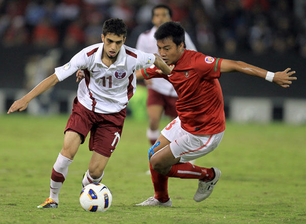 Qatar 4 - 0 Indonesia - Soccer Series Wallpapers
