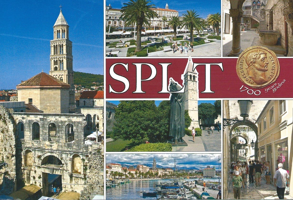 MY POSTCARD-PAGE: CROATIA ~ Split