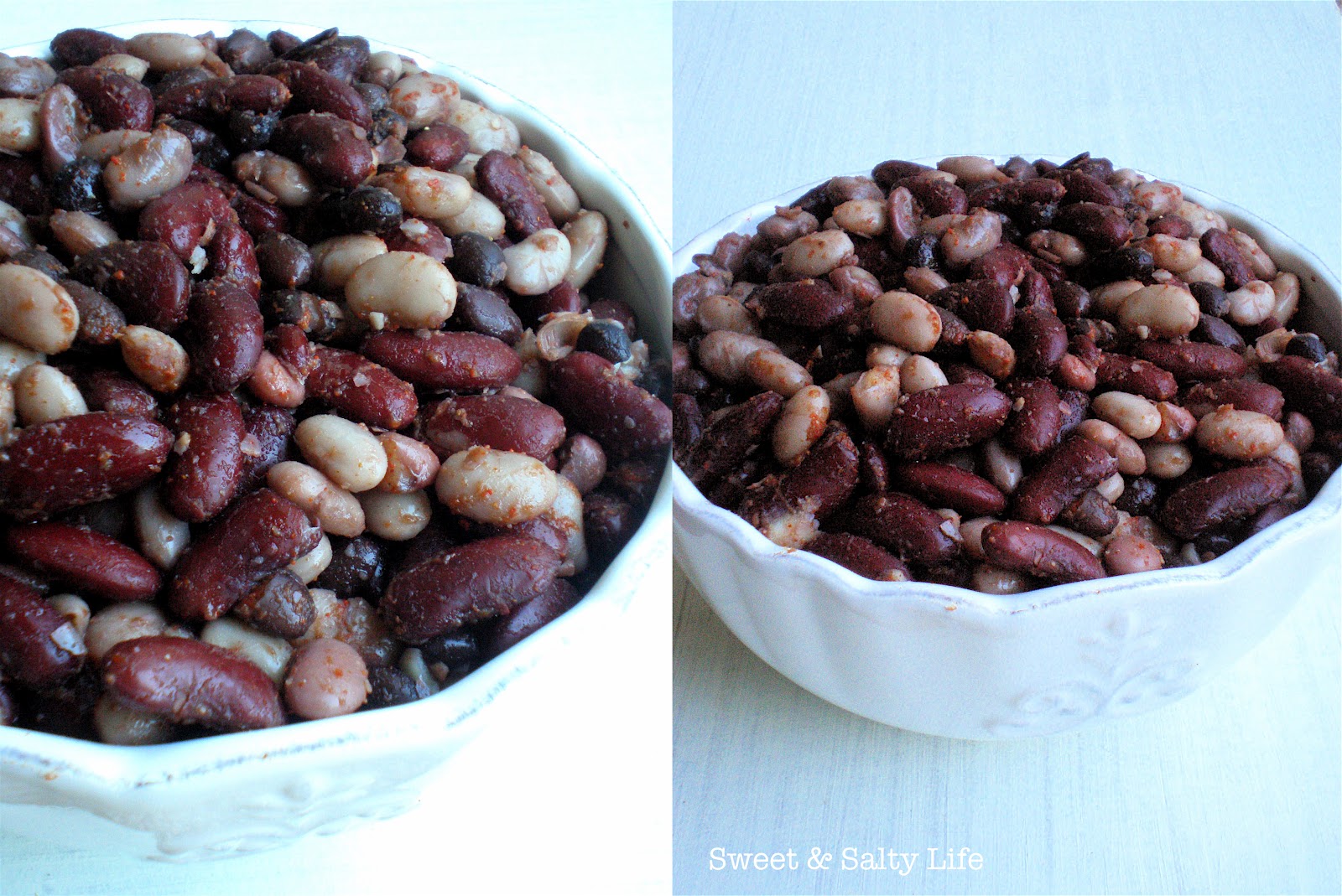 A Sweet & Salty Life: {The Everyday - Freshly Cooked & Seasoned Beans}