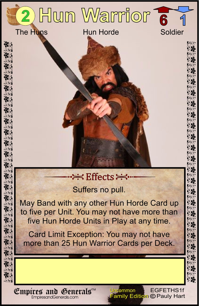 Empires and Generals: The Huns (Hun Horde) Summer 2013 Rework