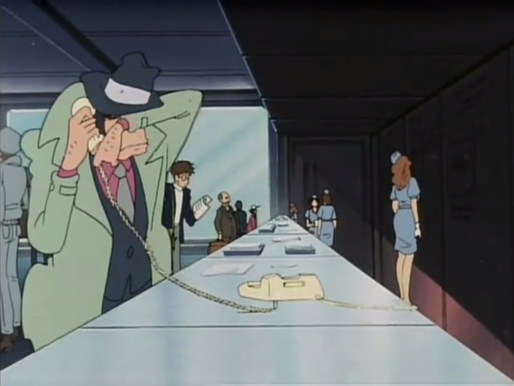 Aaron Long Cartoons - Blog: Pink Jacket Lupin 1