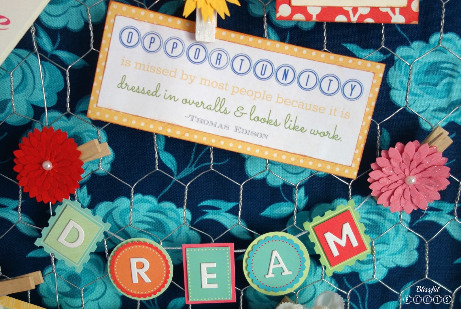 BLISSFUL ROOTS: Memory Board Close Up