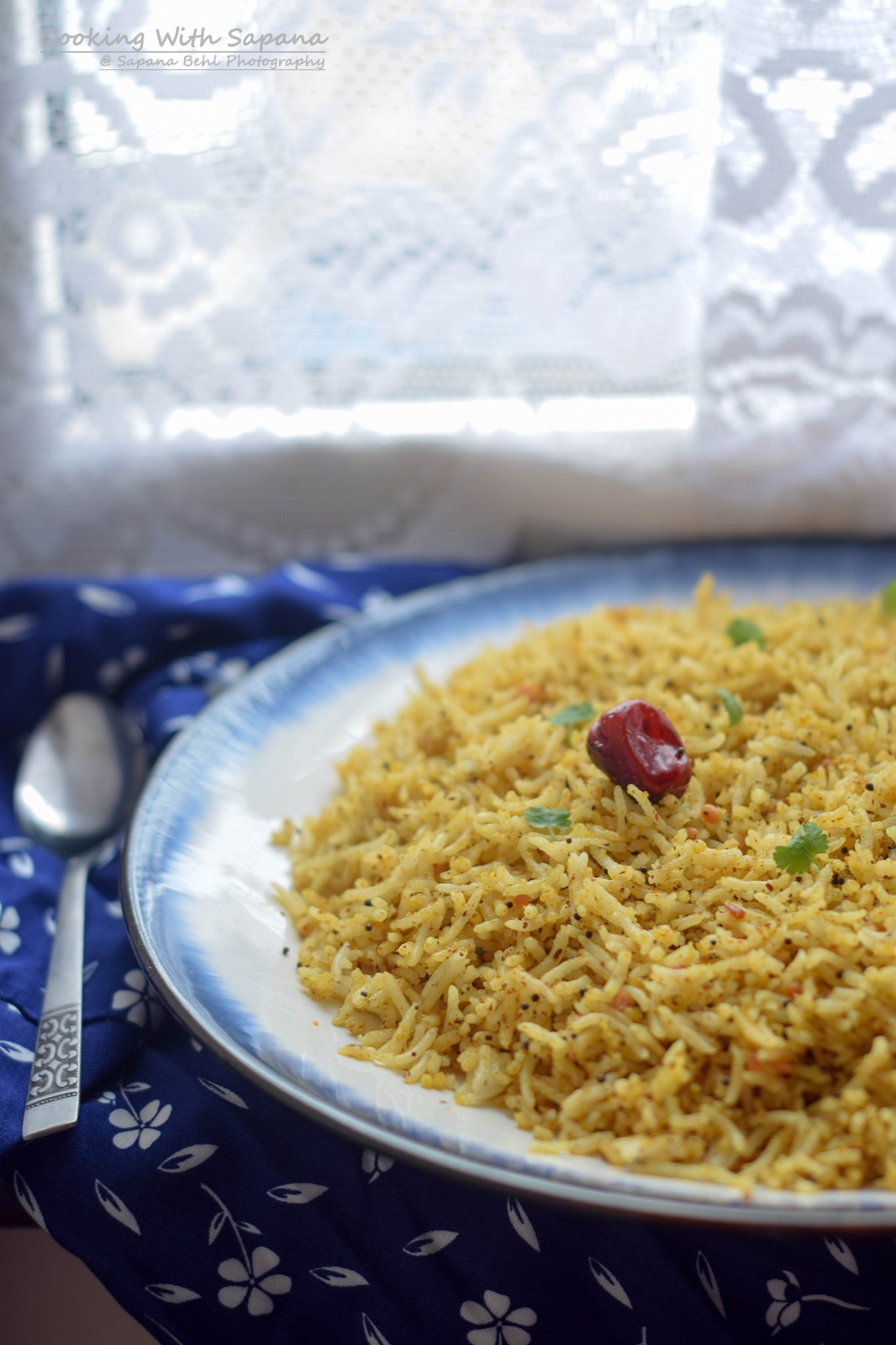 Flax Seed Rice - Cooking With Sapana