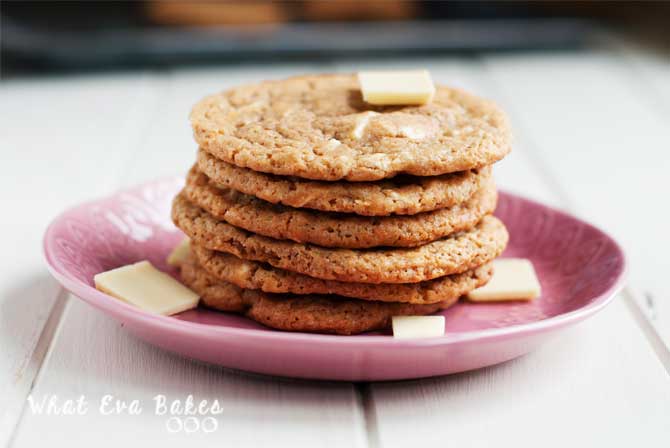 Cookies de chocolate blanco | What Eva Bakes