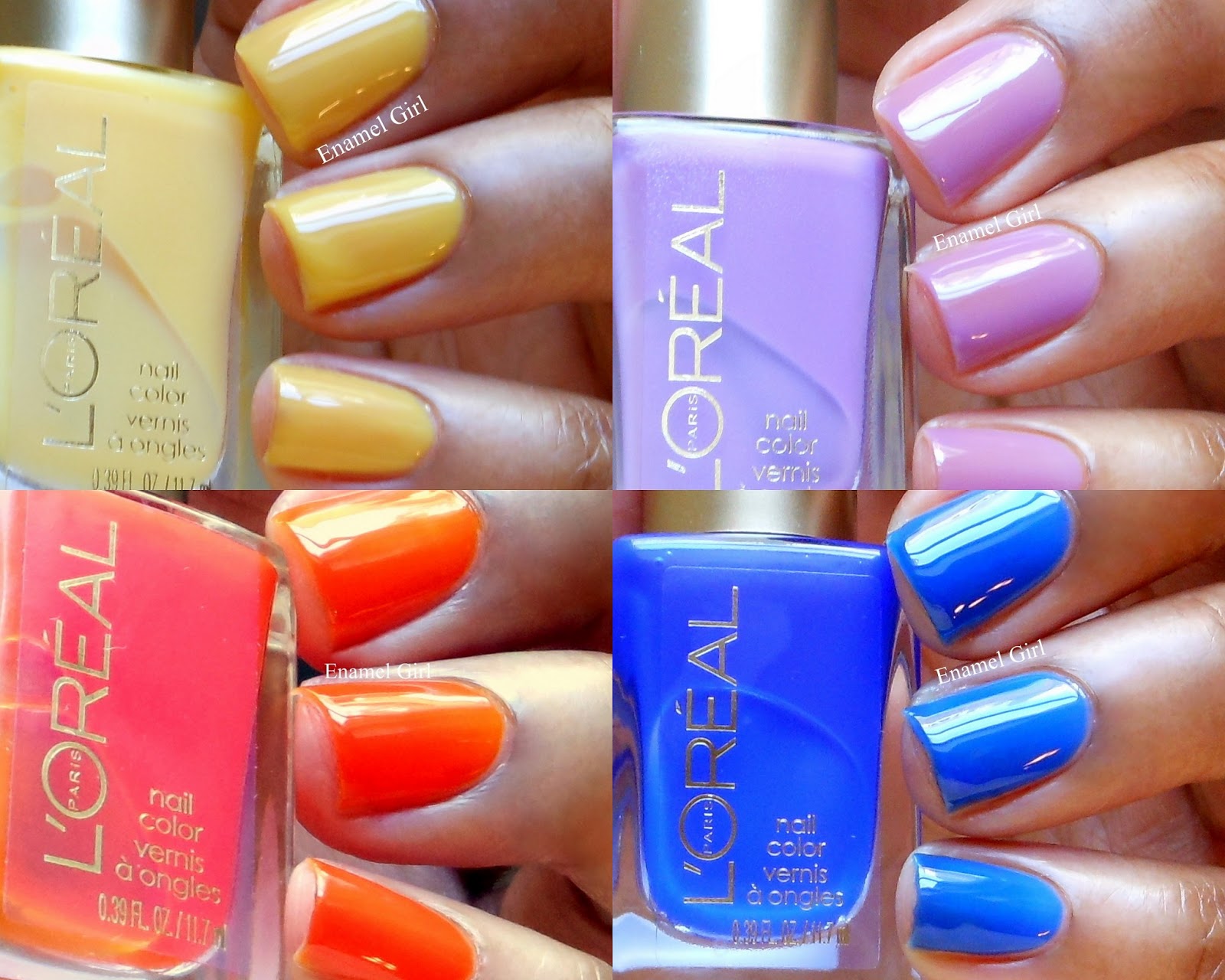 Enamel Girl: L'OREAL Miss Candy Gellie Collection Summer 2013 ...