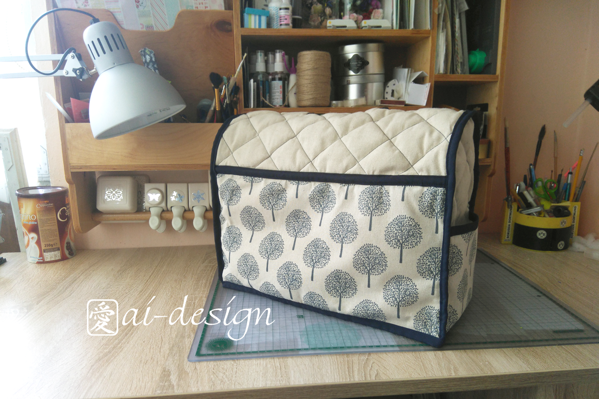 Мое виденье прекрасного): Мой чехол для швейной машинки + МК