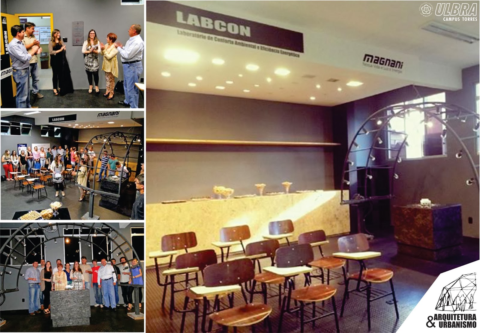 Arquitetura & Urbanismo ULBRA Torres: INAUGURAÇÃO DO NOVO LABCON ...