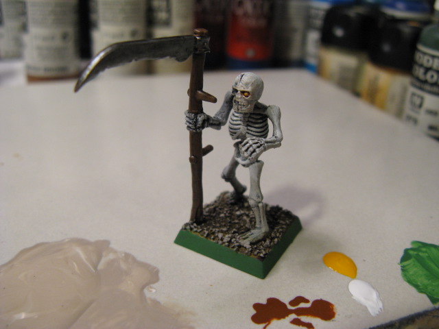 My Little World Of Dementia: Grim Reaper Skeletons finished