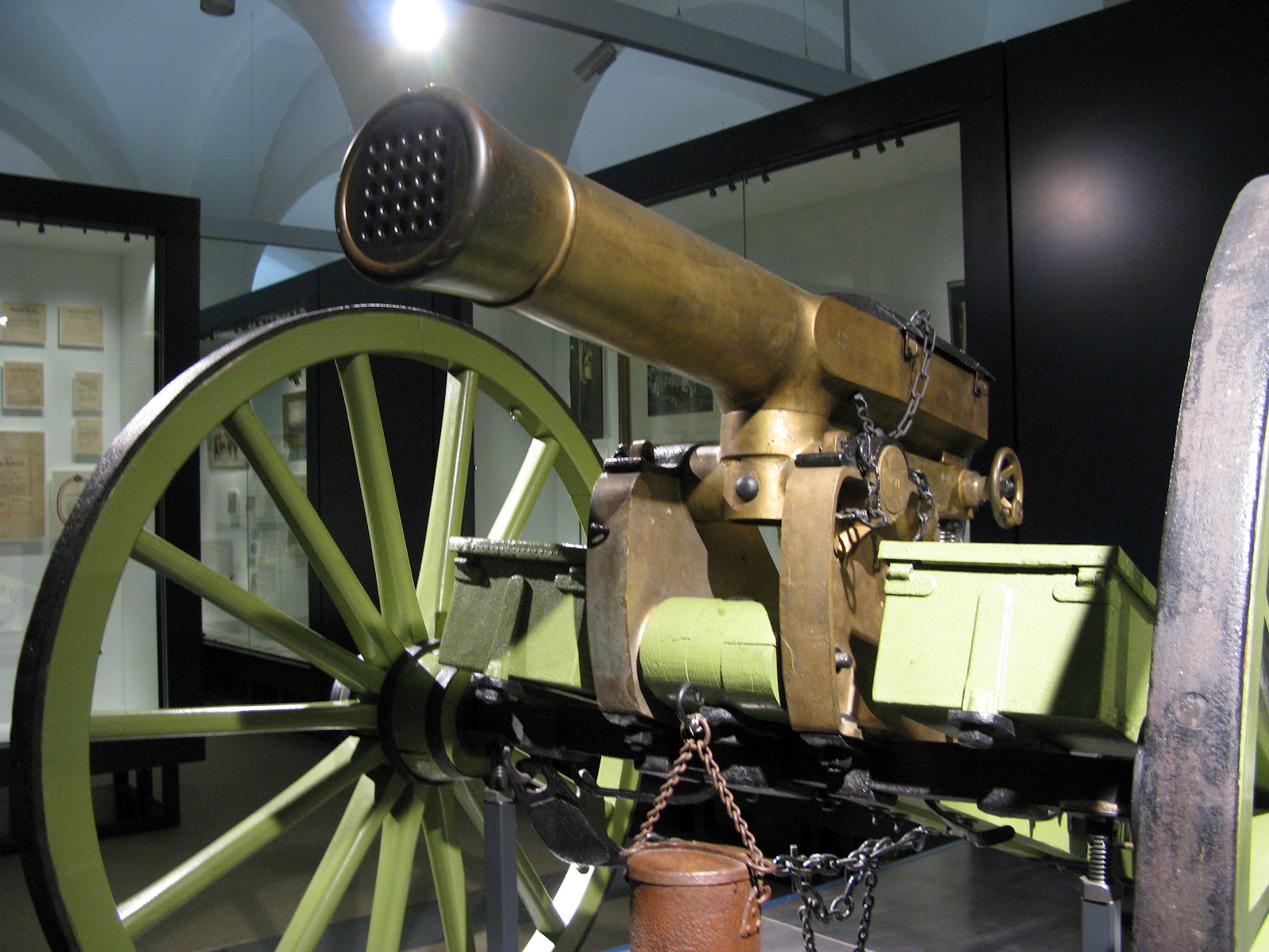 VaubanToMaginot: Reffye Mitrailleuse, Dresden Museum