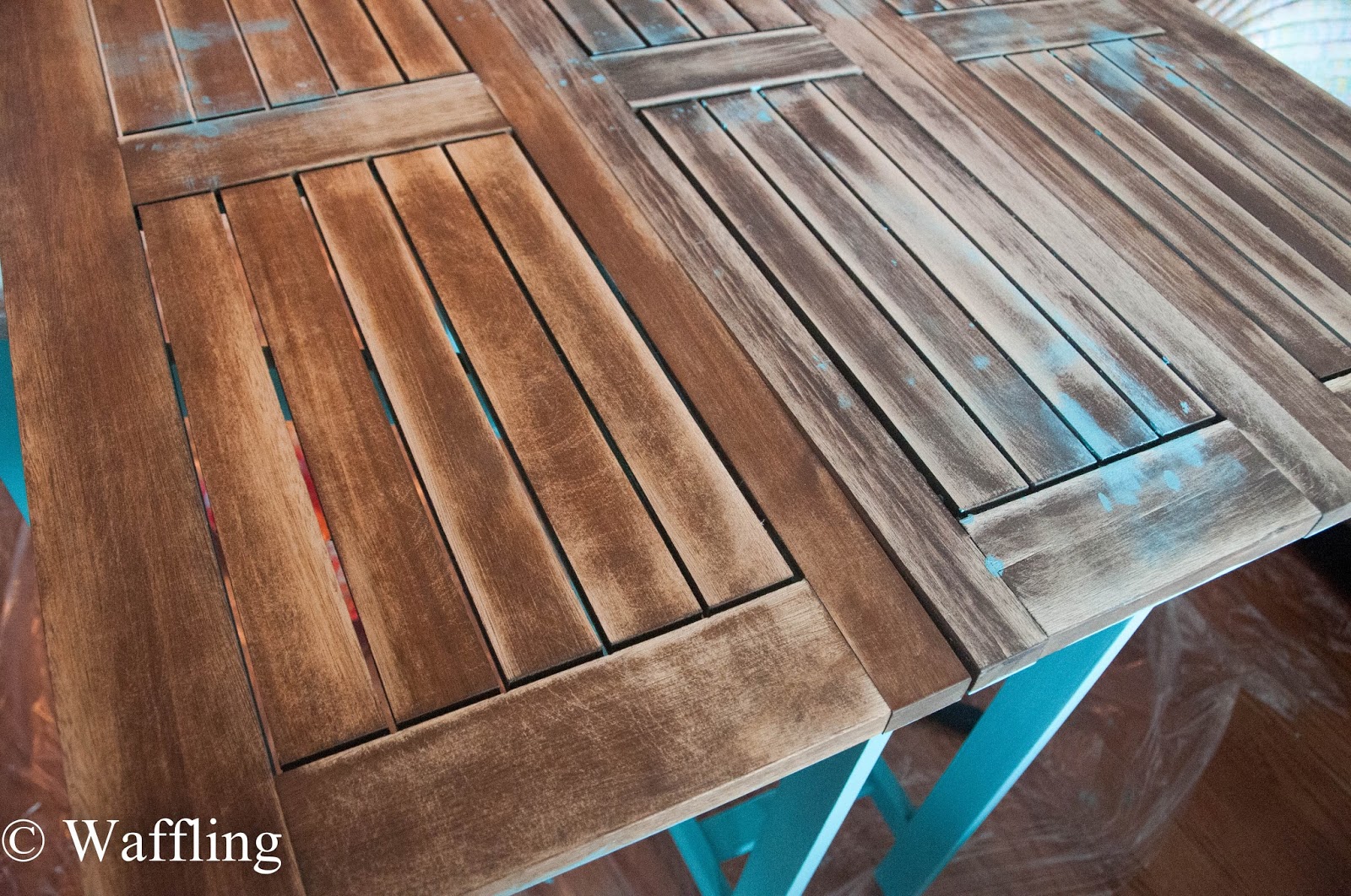 Chalk Paint Outdoor Table at Kathy Carter blog