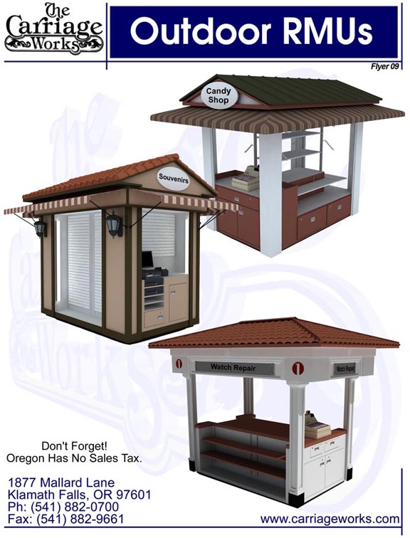 Mall Kiosks: Outdoor RMU'S