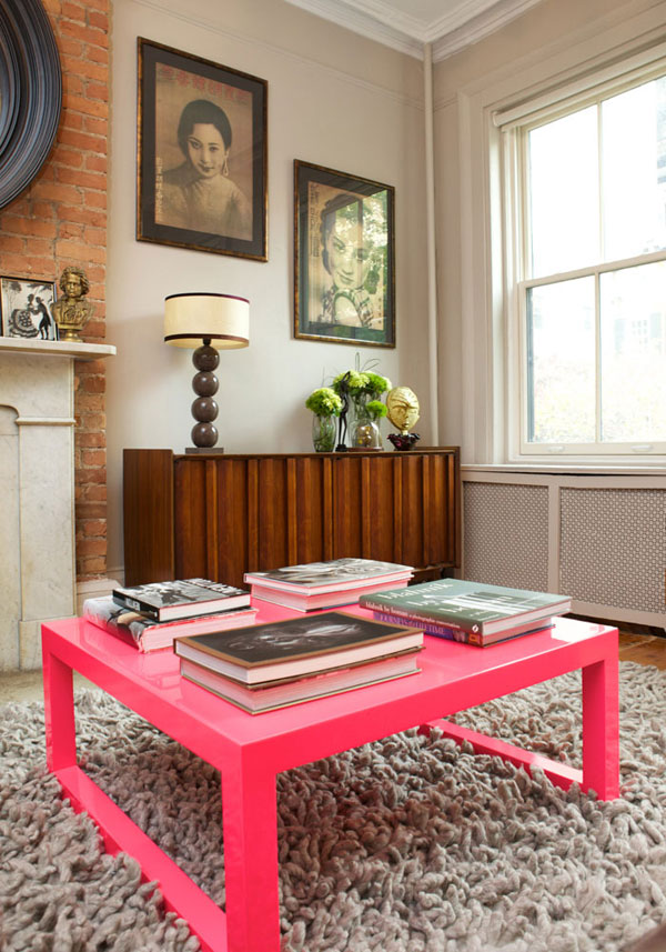 Eye For Design: Decorating With Hot Pink Furniture