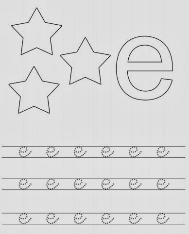 Recursos para Educación Infantil: Vocal "E"