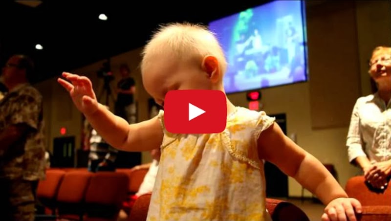 Baby worship!!!!! This honestly shocked me to see baby Ava worshiping ...