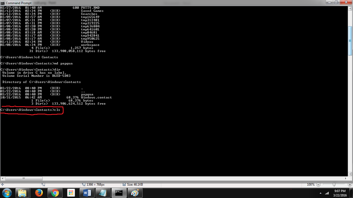 CMD Session 1 Basic Commands CMD Session 1 Basic Commands