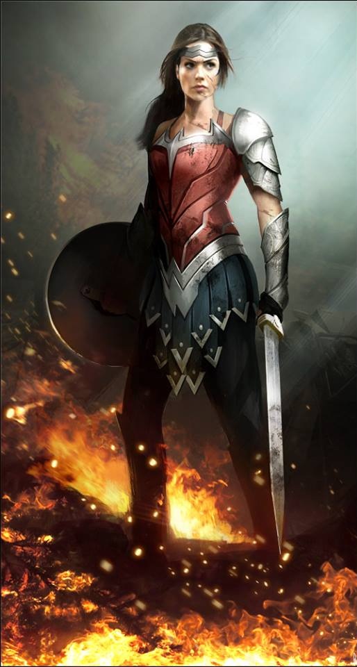 Últimas Tendencias: Fan Art: Batman vs. Man-Bat y Gal Gadot como Wonder ...