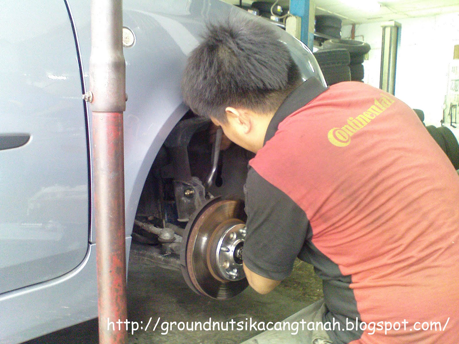 kAcAnG: Menukar Skru Chamber