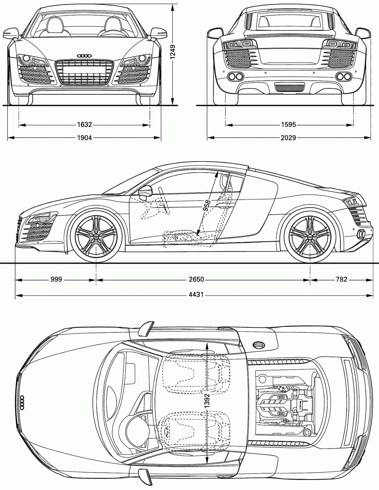 CGfrog: Most Loved Car Blueprints for 3D Modeling