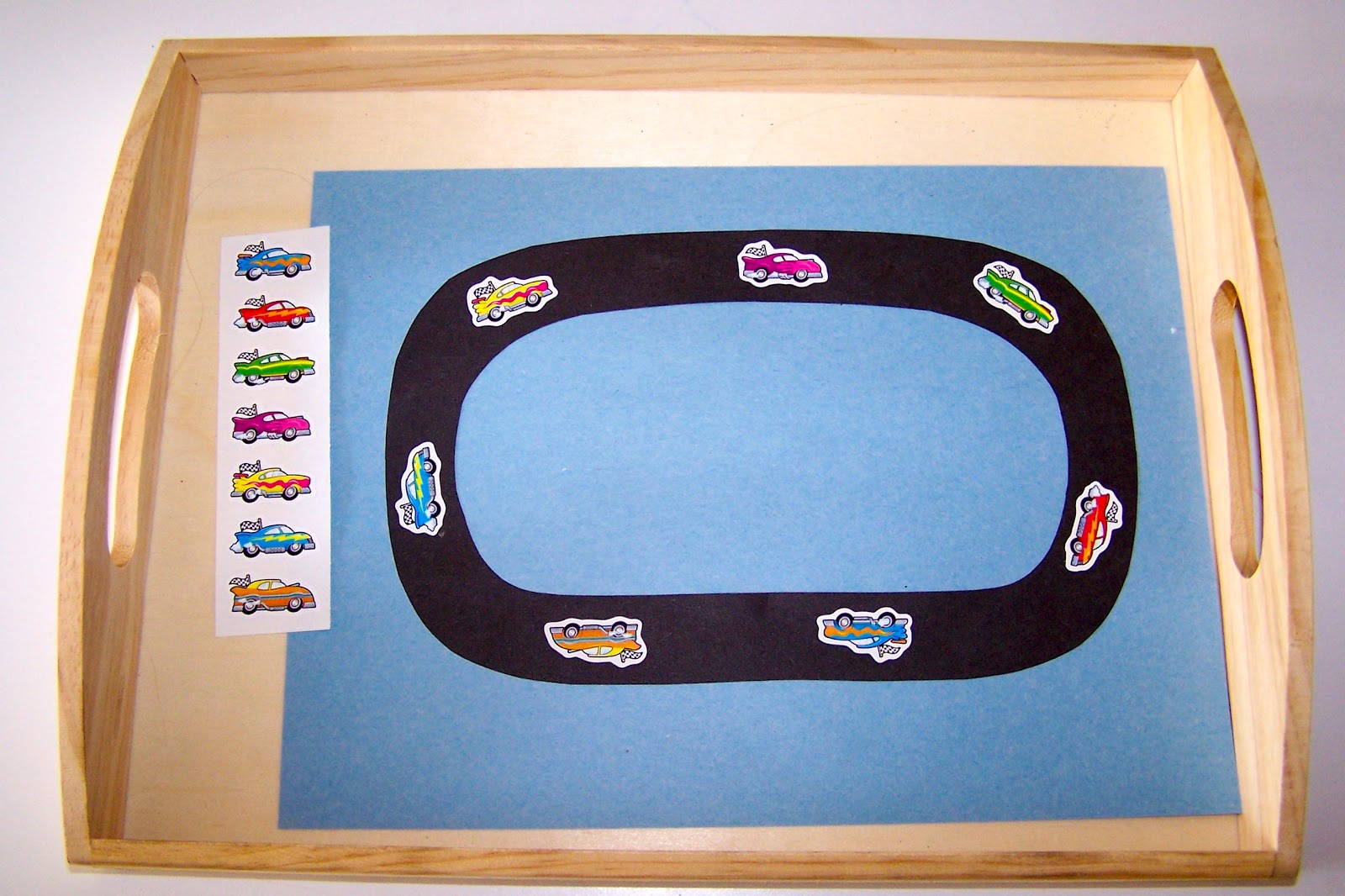 The Princess and the Tot: What's on the Tray? Car Theme