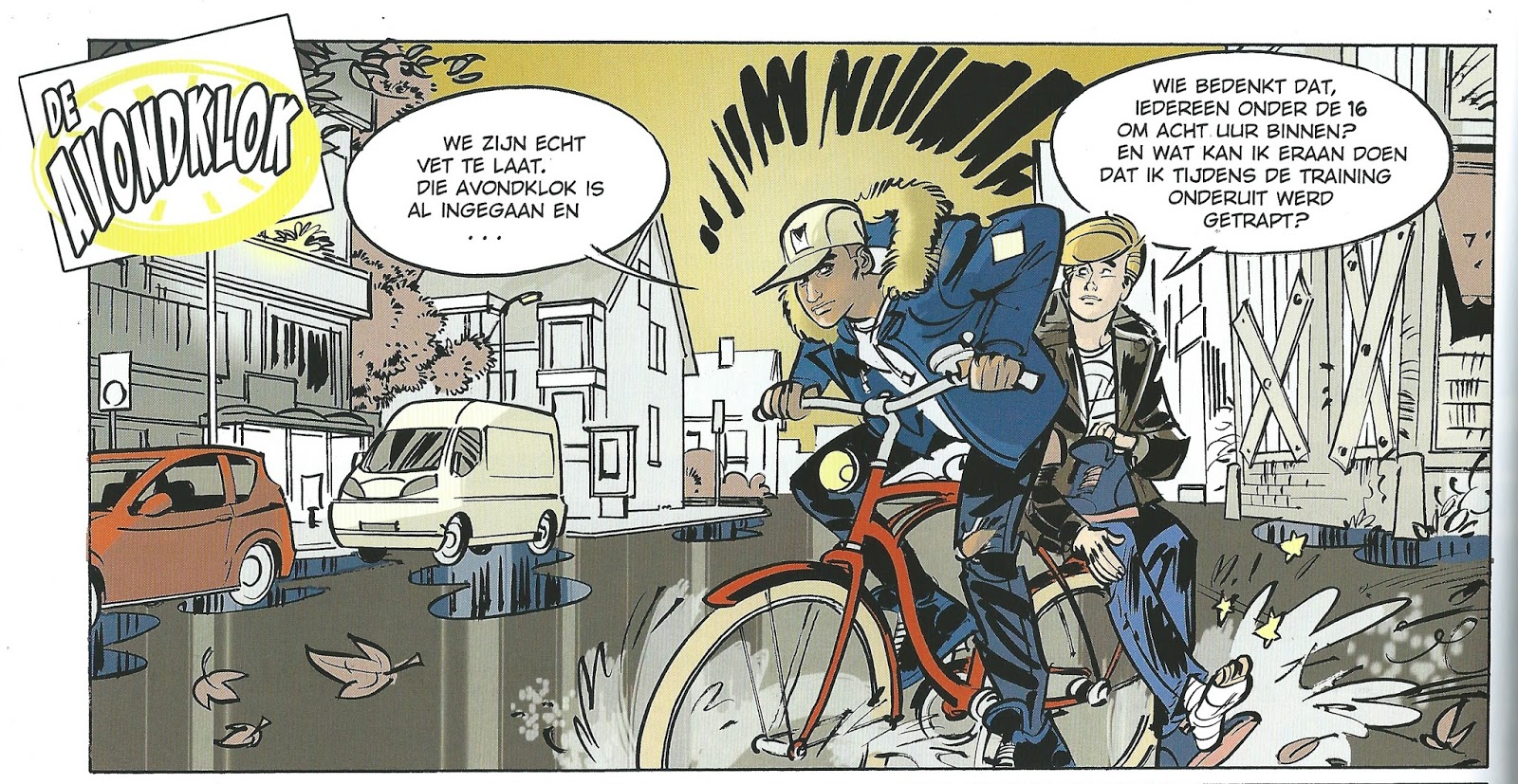 de Bob Evers Strip: De avondklok...