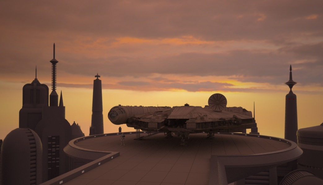 Stinson's All Things Star Wars Blog: A Stopover on Bespin