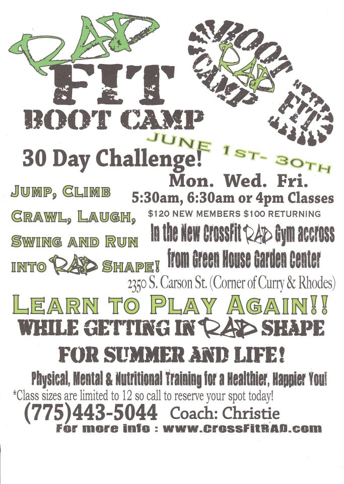 CrossFit RAD: Boot Camp