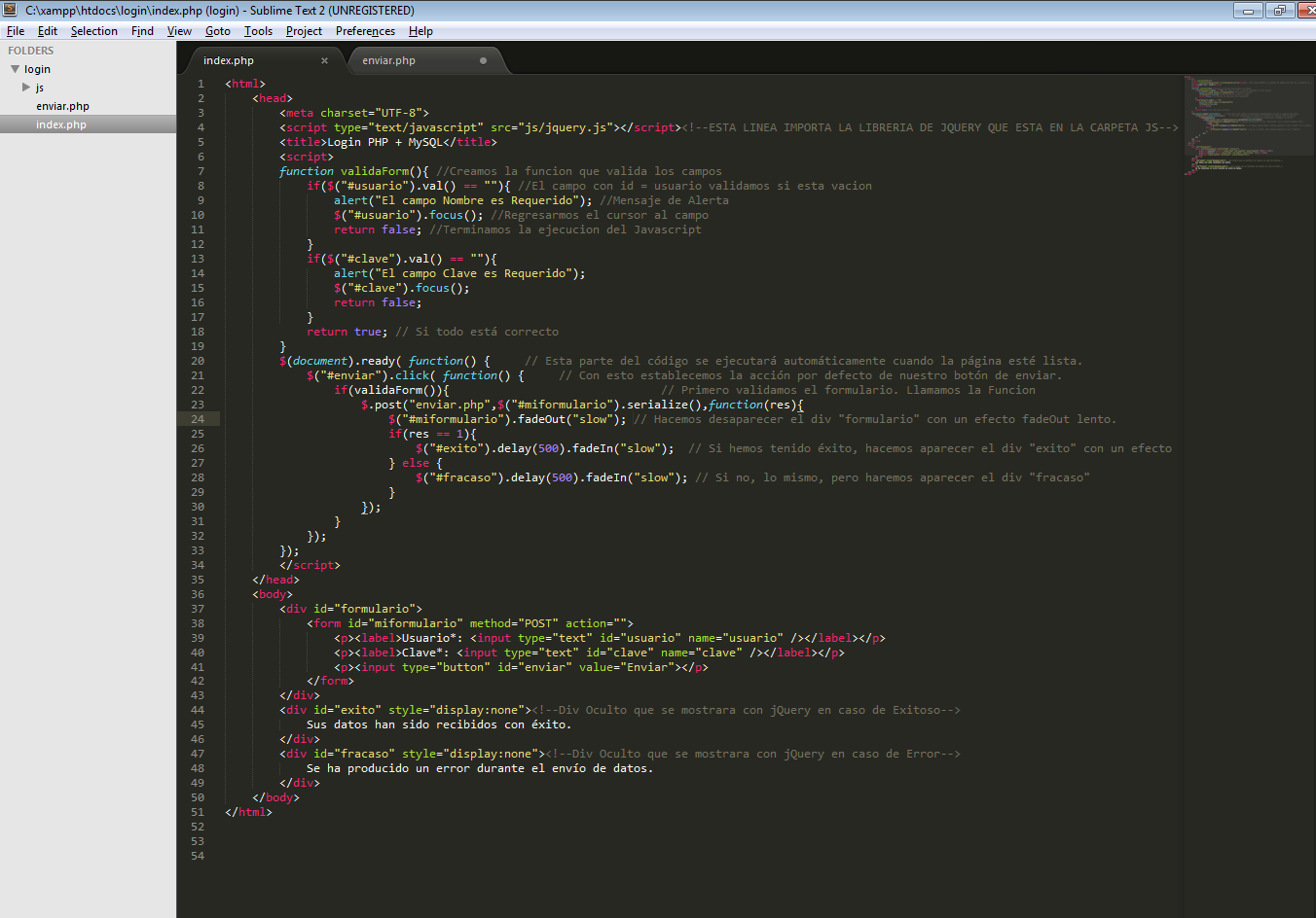 Tutoriales Php Mysql Y Jquery Login Php Mysql Html5 Jquery