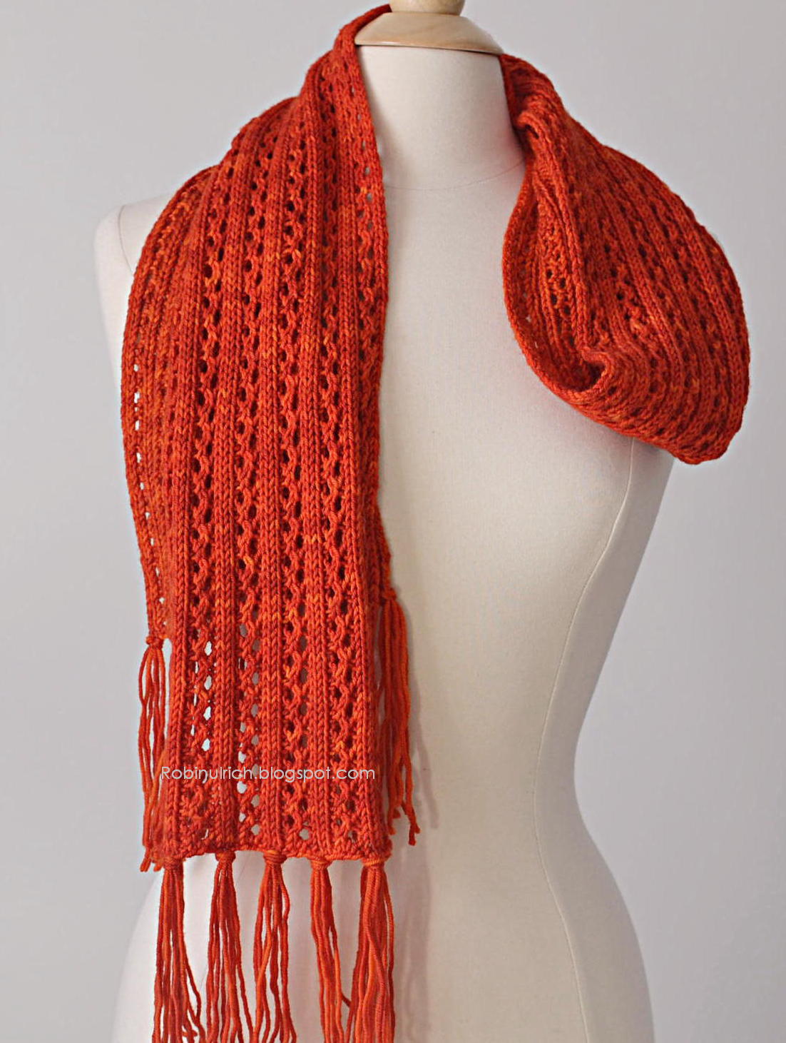 Robin Ulrich Studio: Scarf Styling Tutorial - Part II, The French Loop