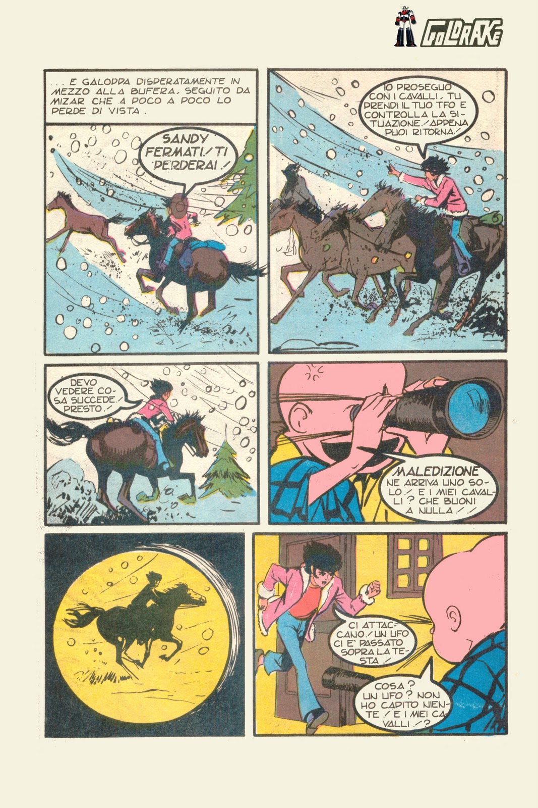 I MANGA ITALIANI: Goldrake - #02 - La Tormenta (1a parte)