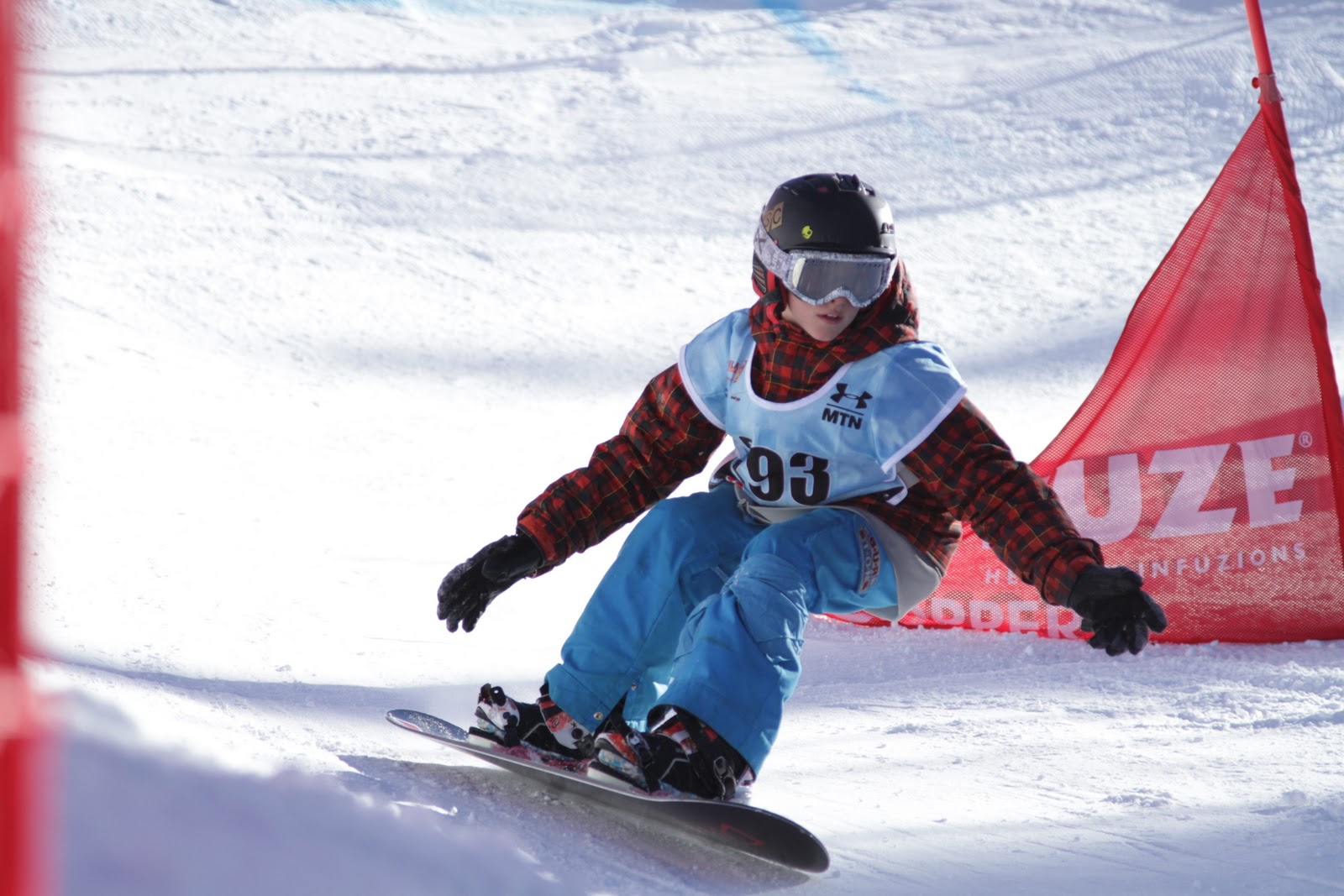 My Snowboarding Life: USASA Boardercross Competition Jan 2012