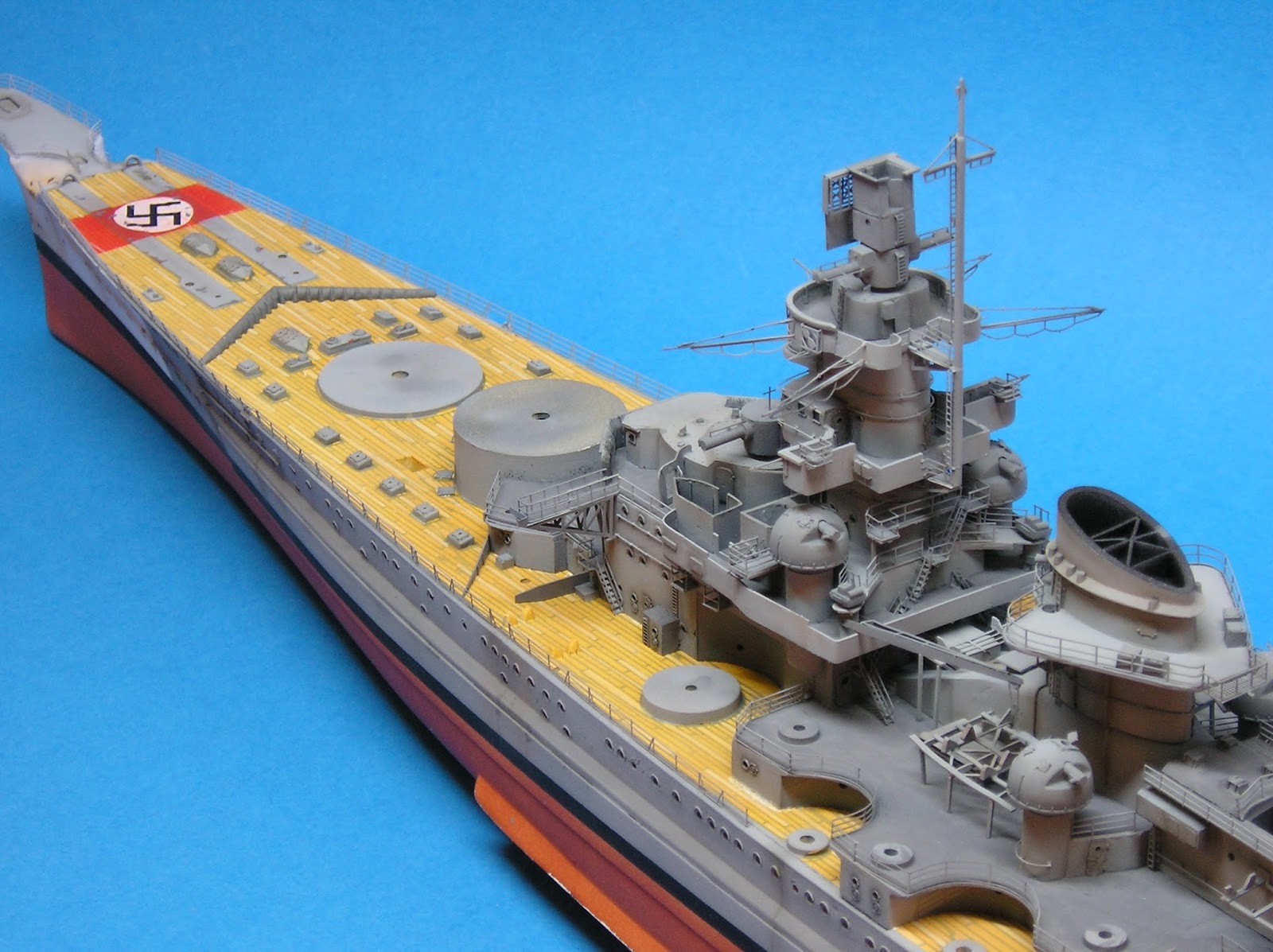 Ship Models by Fran Romero: Scharnhorst 1/400