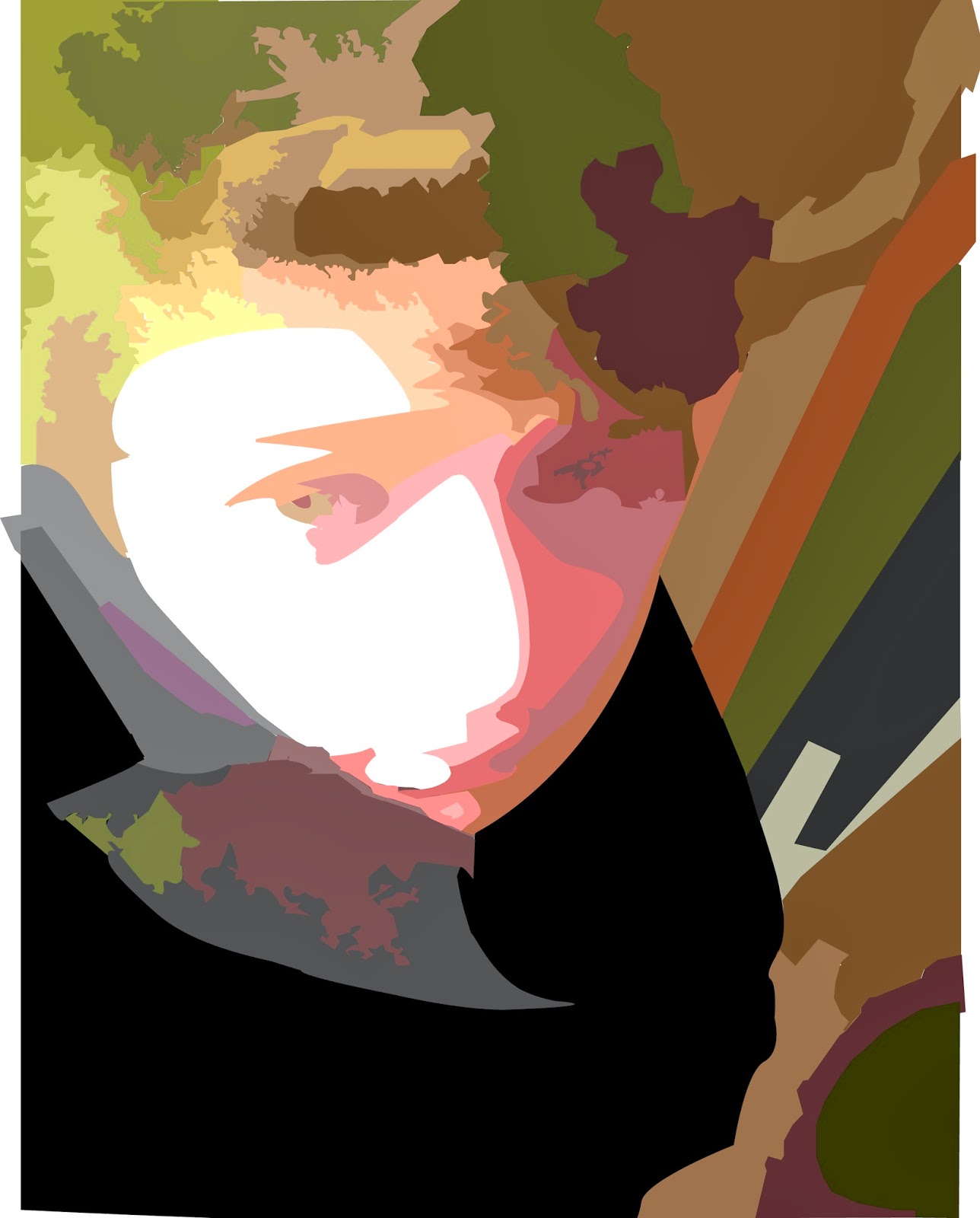 Graphic Design Blog: Using Illustrator to Create a Self Portrait