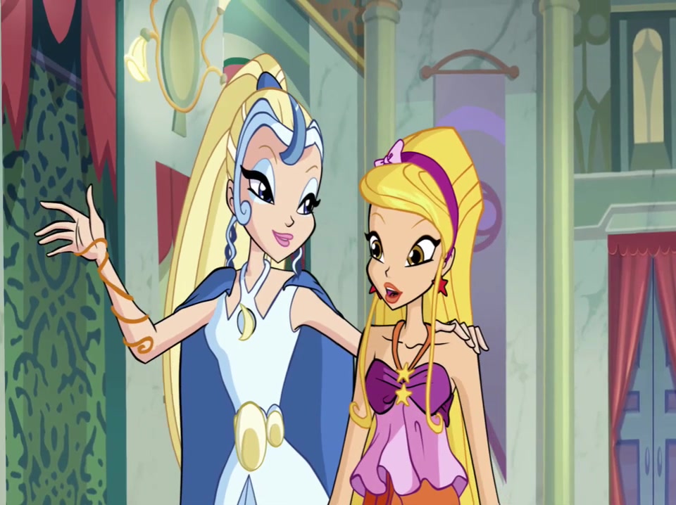 Imágenes de la visita de Stella al palacio de Solaria con sus padres ...