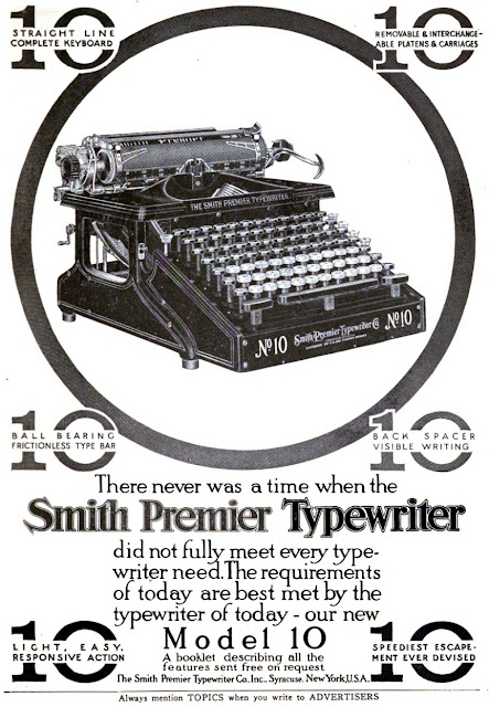 oz.Typewriter: The Smith Premier No 10 Typewriter: John Henry Barr ...