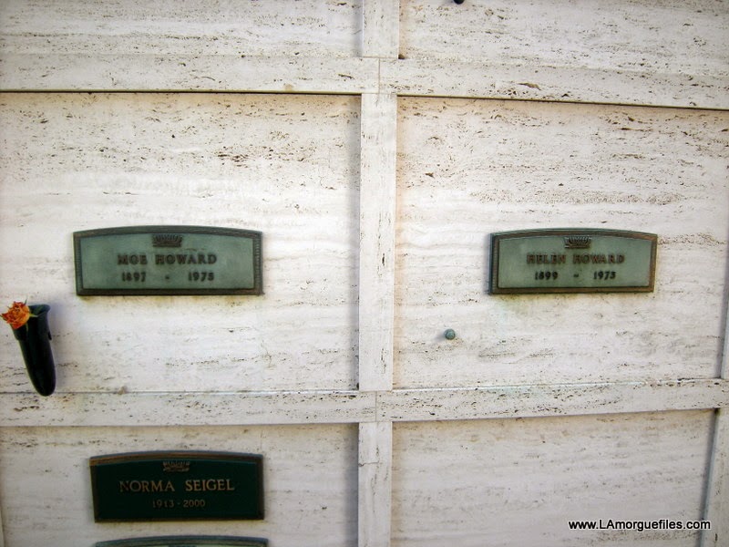 Los Angeles Morgue Files: "Three Stooges" Comic Actor Moe Howard 1975 ...