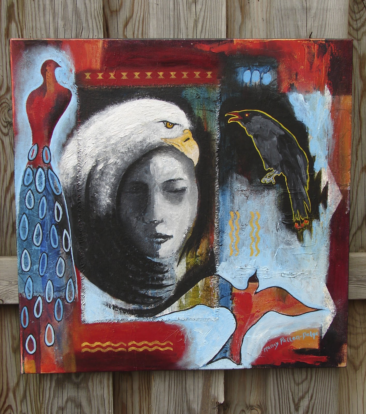 Nancy Pallen Art Studio: This painting was the only canvas that I sent ...