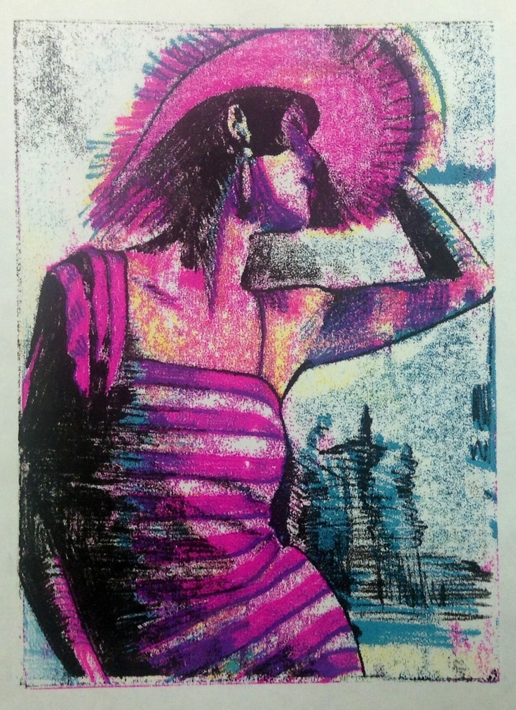 Art Room 161: AP Art: Trace Monotype Printmaking Using the Pastel ...