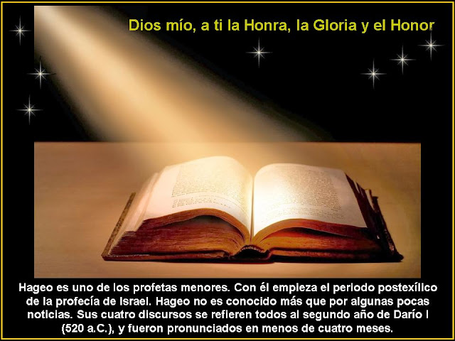 Biblia - Libro de Hageo