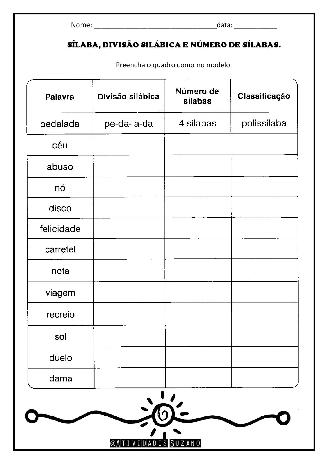 Atividade De Digrafos 3 Ano - NAZAEDU