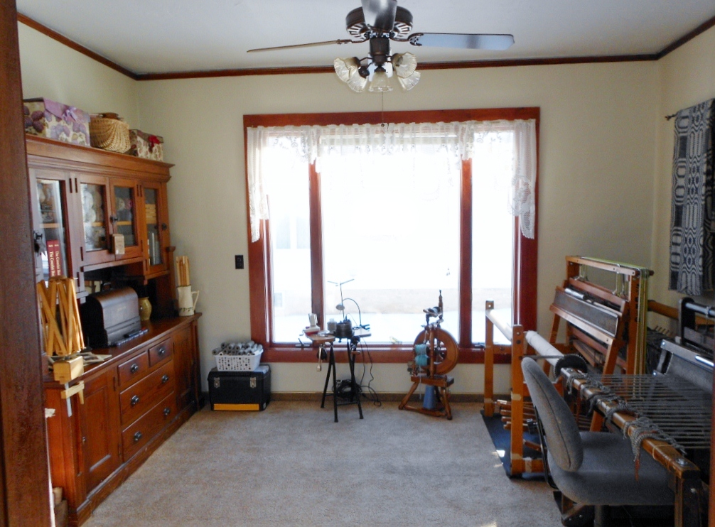 What A View!!! : Finally a post for my Fiber Friends - my Loom Room