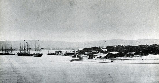 Mole's Genealogy Blog: Durban Bay and Point 1870s
