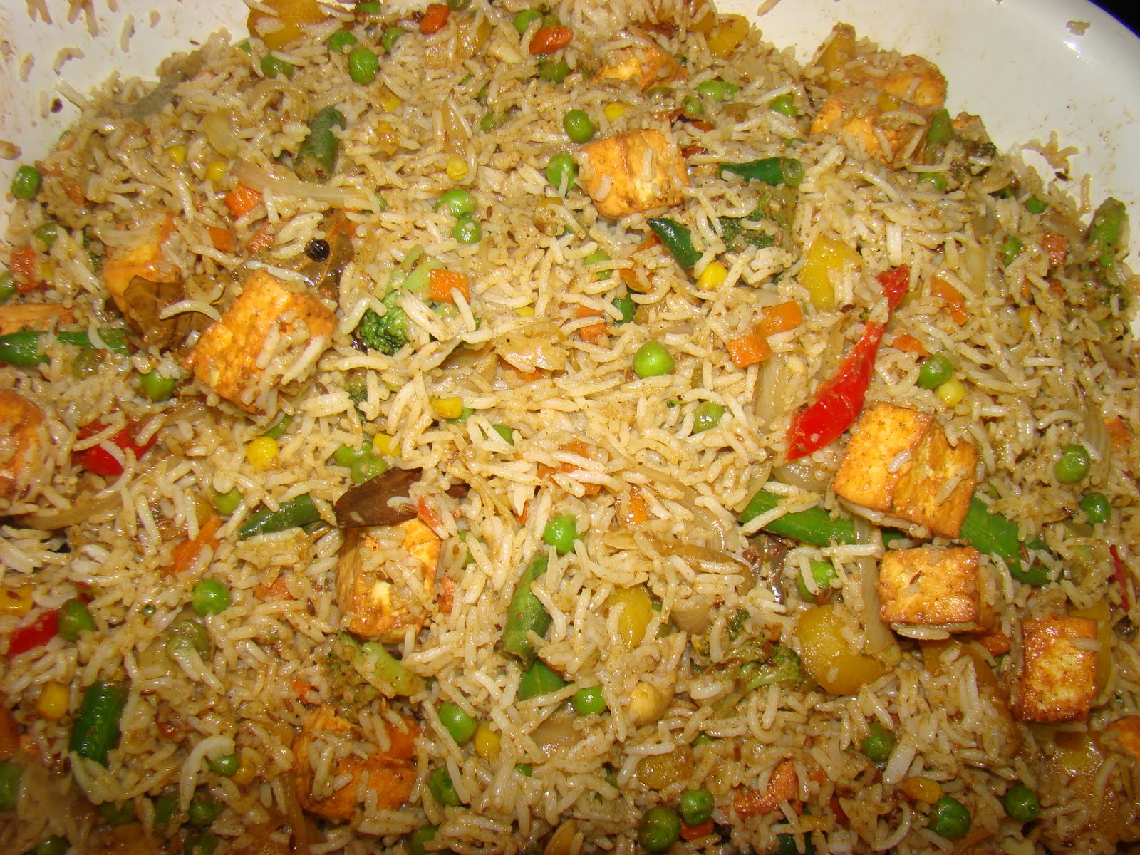 My Favorite Recipes Collection: Veggie Biryani with Paneer