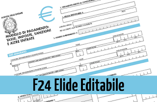 F24 versamento con elementi identificativi editabile gratuito
