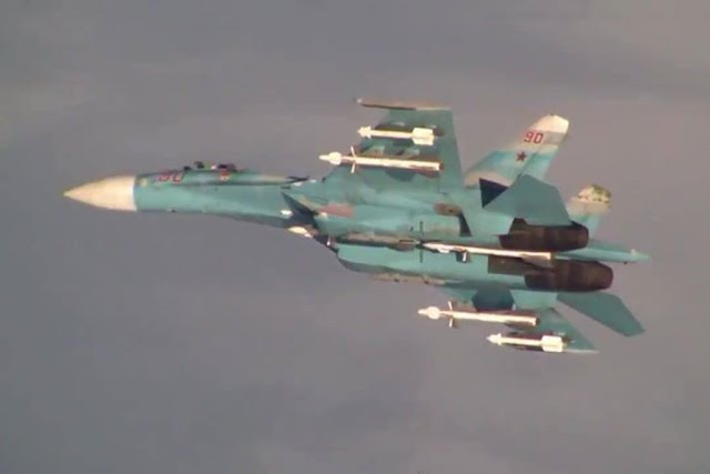 VIDEO: US EP-3 SUFFERS UNSAFE INTERCEPTION BY RUSSIAN SU-27 - Blog ...