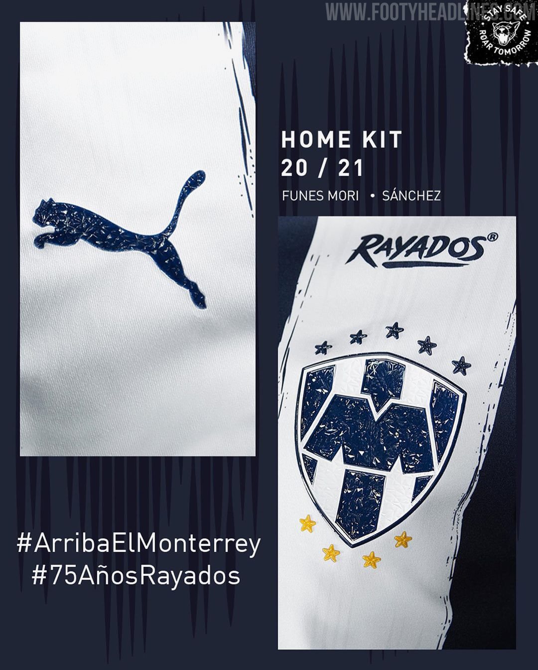 Rayados Monterrey 20-21 Home & Away Kits Released - Footy Headlines
