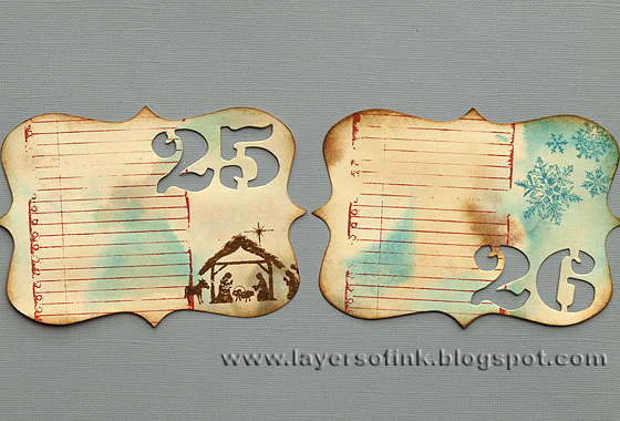 Layers of ink: December Mini-Book Tutorial