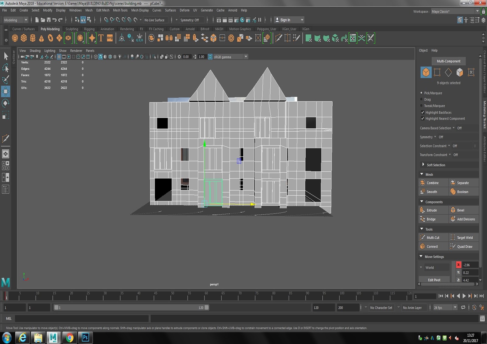 Shea Clarke level 2: Environment modeling